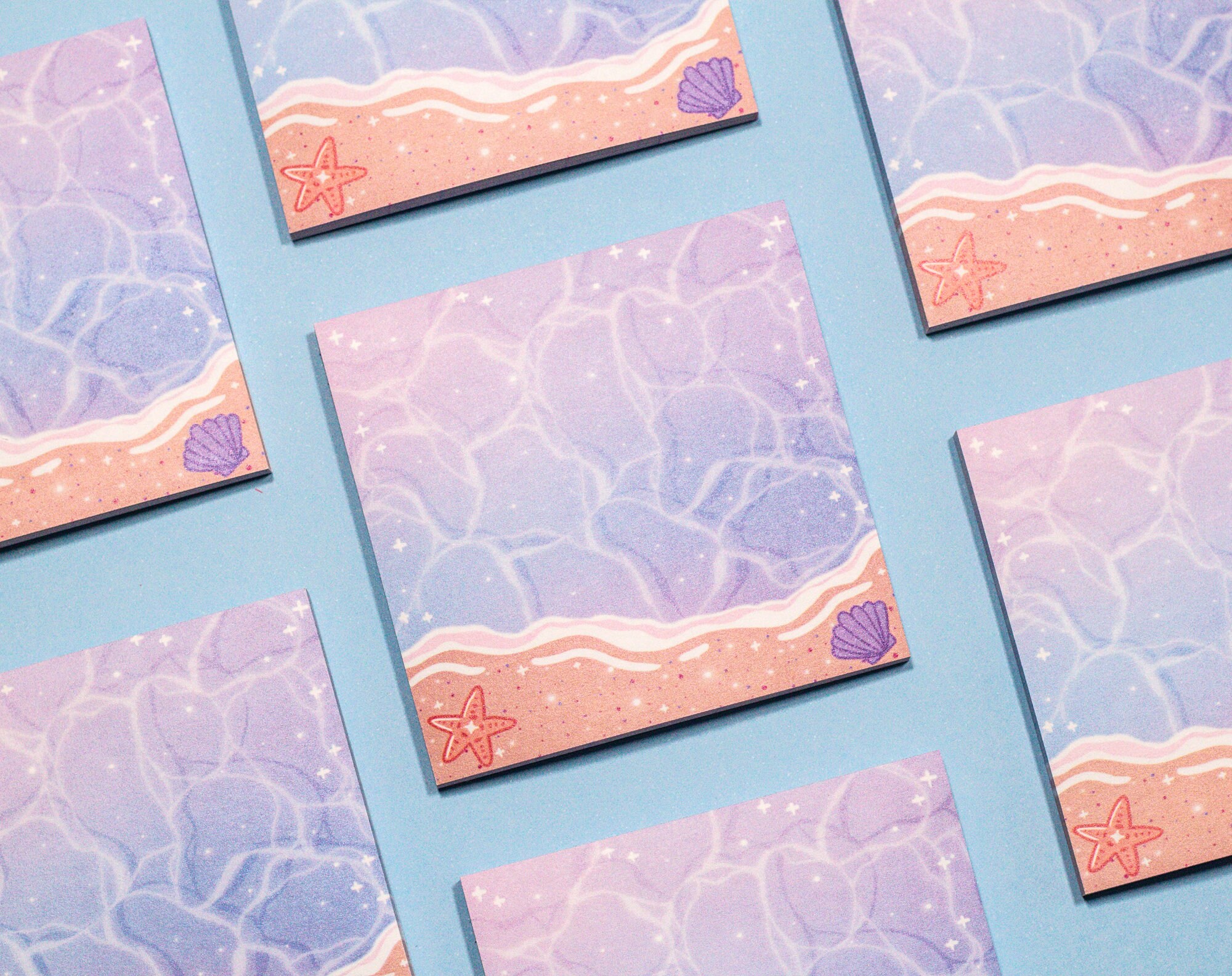 Beach Cute Aesthetic Sticky Note - Etsy
