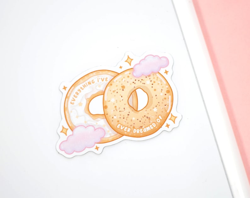 Everything Bagel Cute Aesthetic Fridge Board Magnet - Etsy