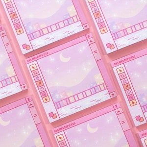 Digital Dreamscape Aesthetic Sticky Note - Etsy