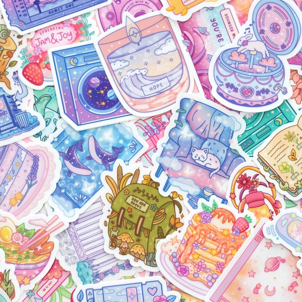 Cute Sticker Pack - Etsy