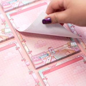 Study Break Notepad | Aesthetic Cute Memo Pad - Etsy