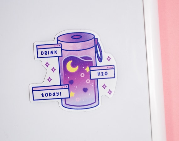 Drink Water Aesthetic Fridge Magnet - Etsy