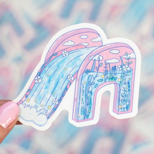 Floppy Disk Cute Vinyl Waterproof Sticker Kawaii Aesthetic - Etsy