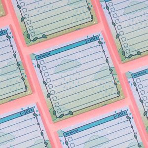 Rainy Day Aesthetic Sticky Note - Etsy