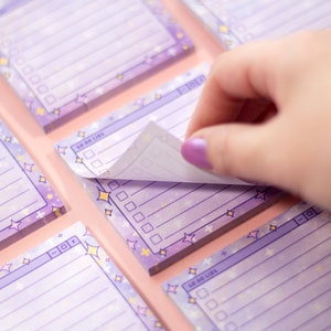 Sparkles Aesthetic Sticky Note - Etsy