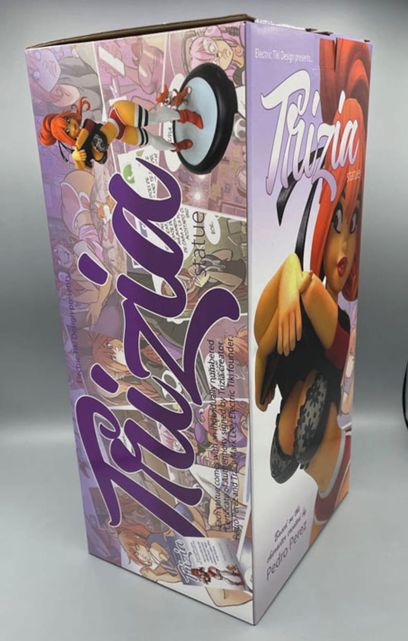 Trizia Pin-up Statue-based on the Art of Pedro Perez- Limited Edition ...