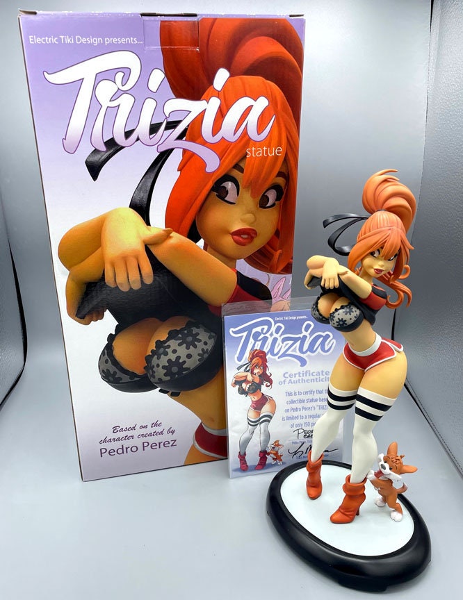 Trizia Pin-up Statue-based on the Art of Pedro Perez- Limited Edition of 150 Units. - Etsy