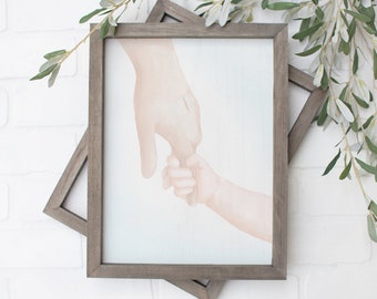 Lead Me Guide Me I Am A Child of God Jesus Painting | Etsy