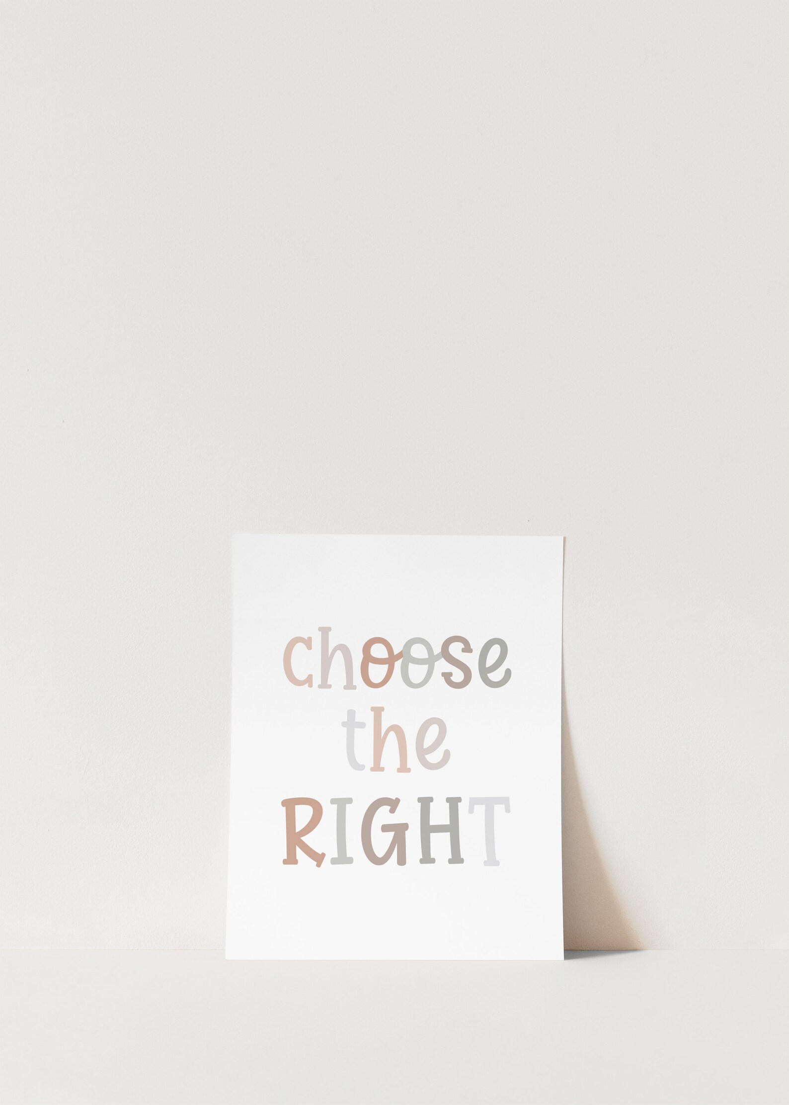 Choose the Right LDS Quote Lds Primary Lds Primary Art - Etsy