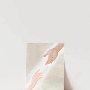 He Reaches My Reaching | Jesus Christ Hands | Jesus Painting | Peace in ...