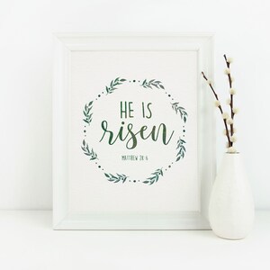 He is Risen Quote | LDS Quote | Jesus Art | Jesus Art Print | LDS | LDS ...