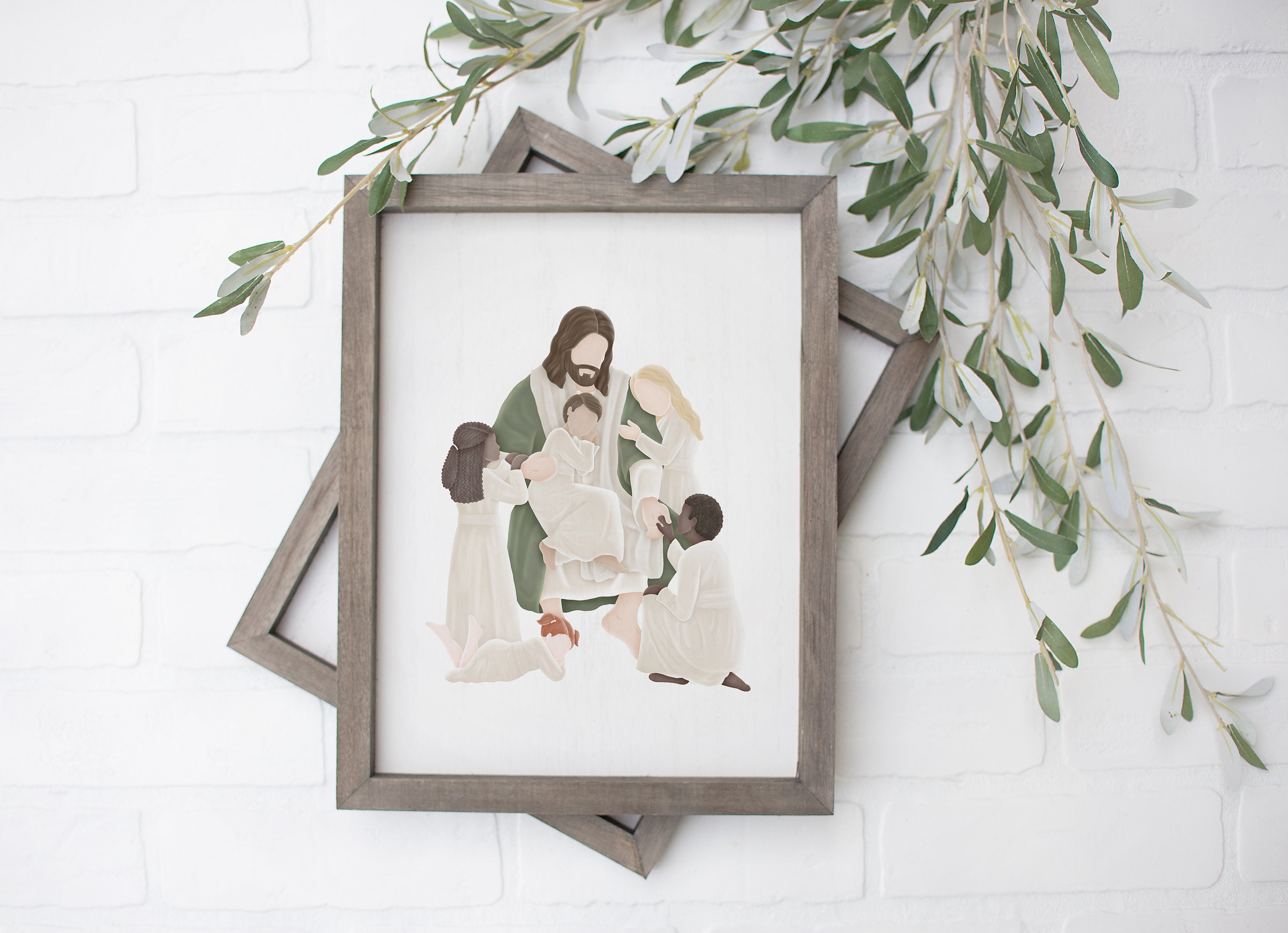 Children of God I Am a Child of God Jesus Painting LDS - Etsy