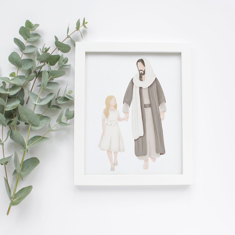 Jesus Watercolor - Etsy