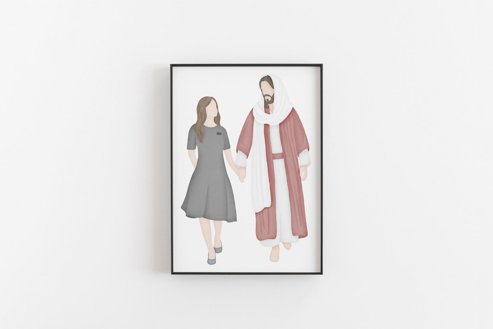 Go Forth With Faith | LDS Missionary | Called to Serve | Jesus Painting ...