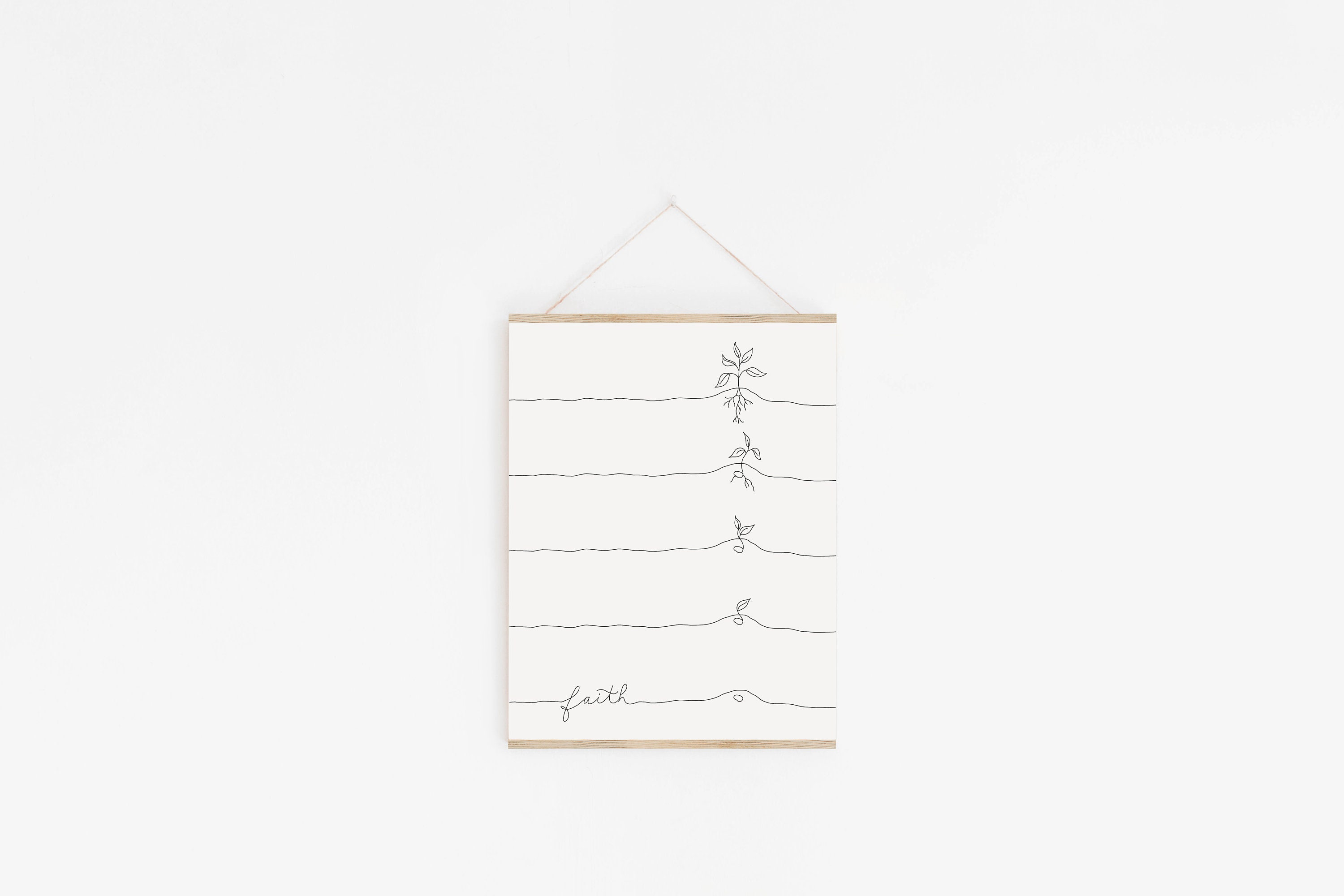 Faith is Like a Little Seed Faith Art Lds Quotes Book of - Etsy