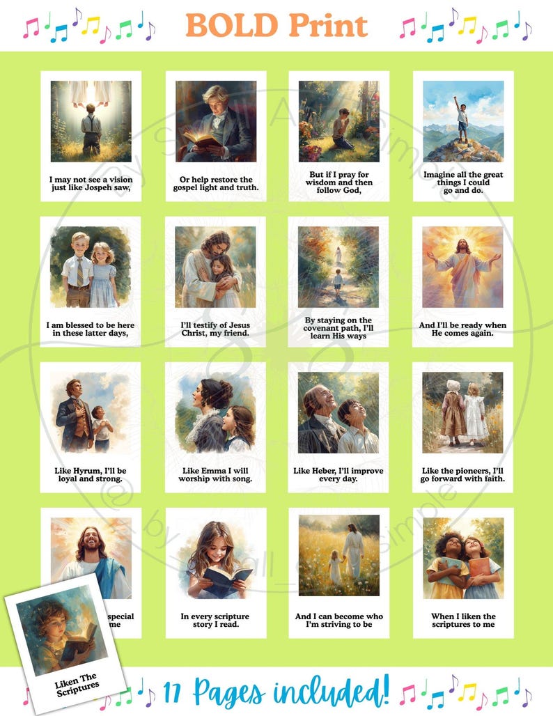 Liken the Scriptures D&C VERSION | Shawna Edwards | Lds Primary Song ...