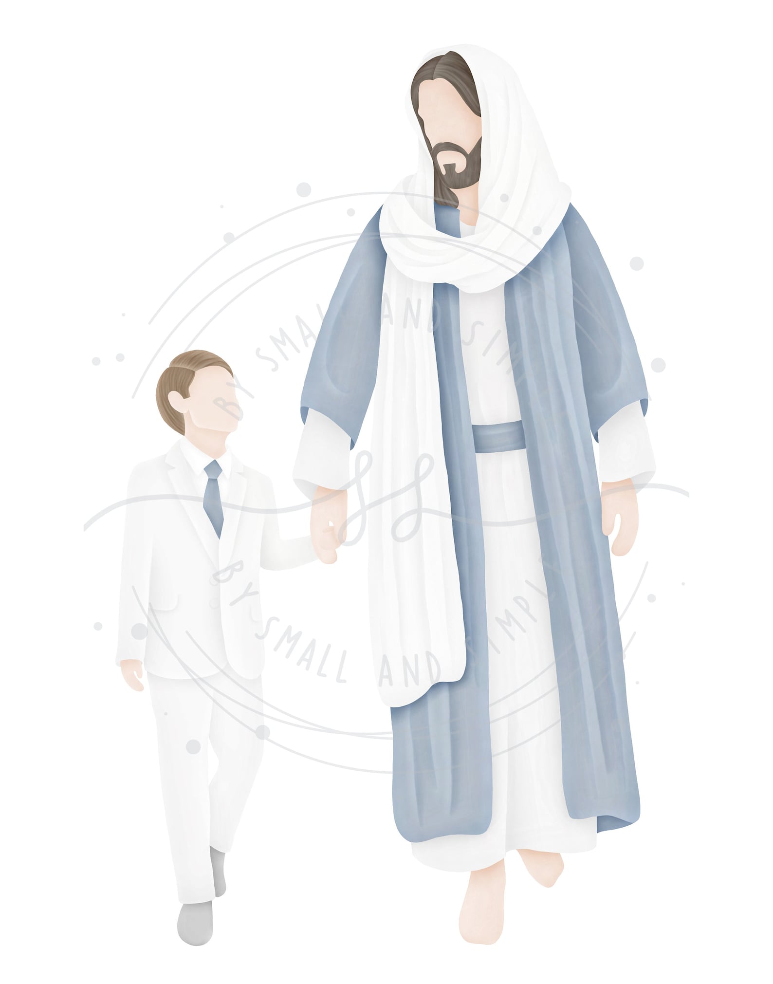 I Walk by Faith | Lds Baptism | I Am a Child of God | Lds Baptism Gift ...
