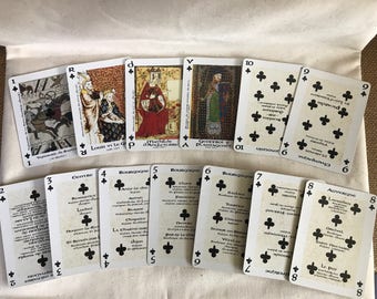 Playing cards | Etsy