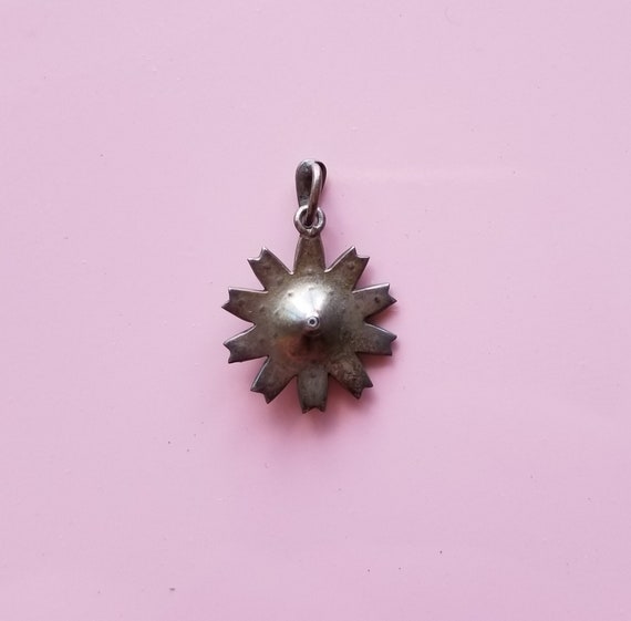 Antique Edwardian Sterling Silver Seed Pearl & Turquo… - Gem