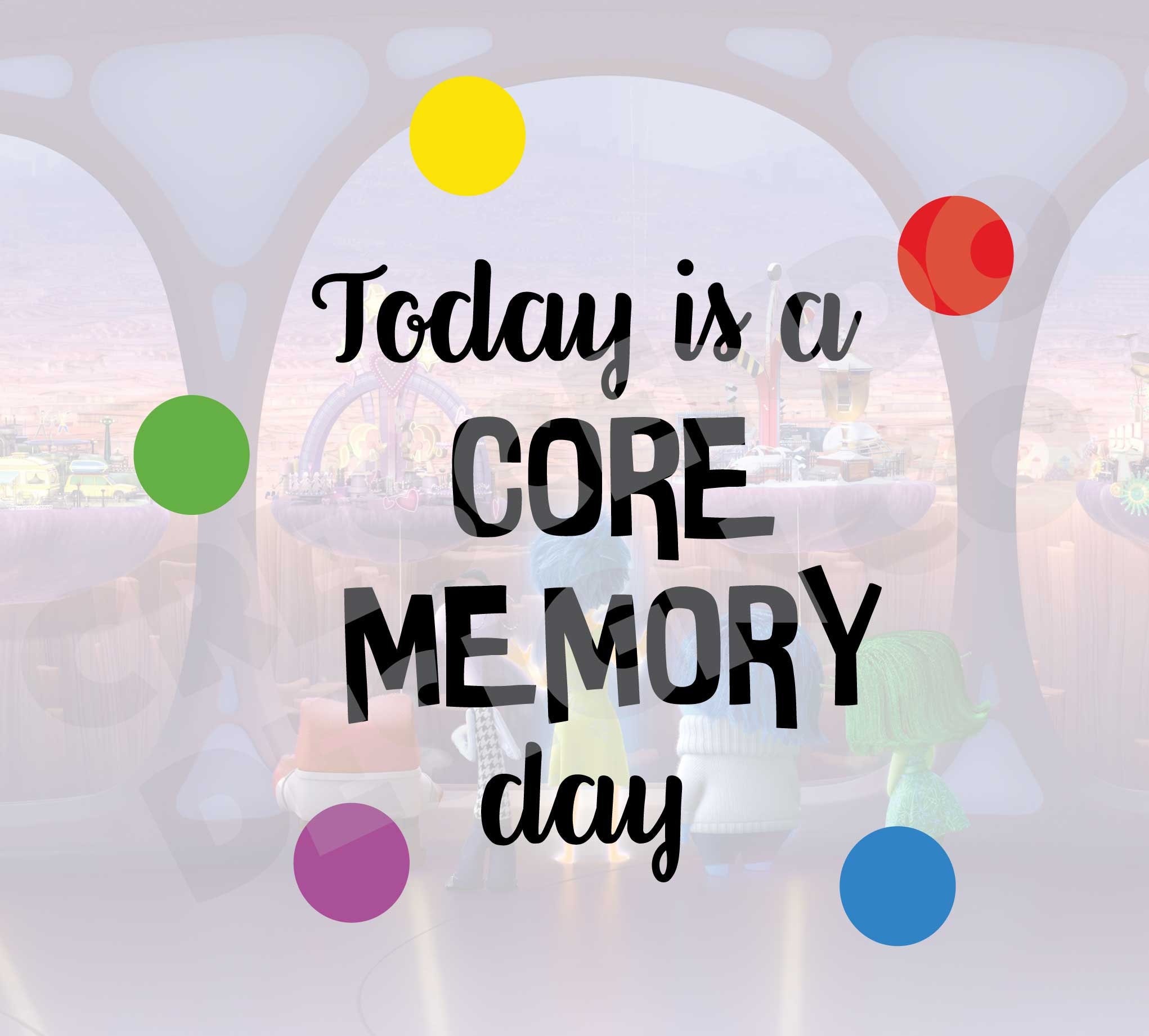 Disney Inside Out Core Memory SVG Eps Pdf Png for Cricut - Etsy