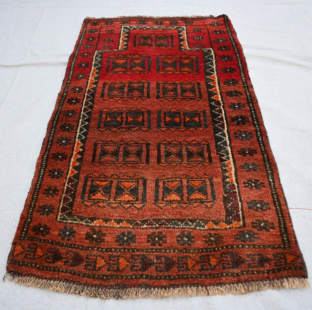 Vintage Afghan Rug, Gorgeous Afghan Rug, Afghan Wool Rug, Handmade ...