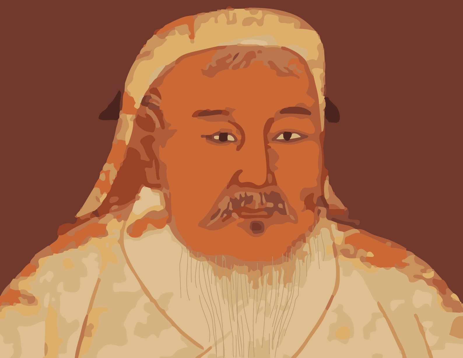 Genghis Khan | Mongol Empire | Printable Poster | Infographic | History ...