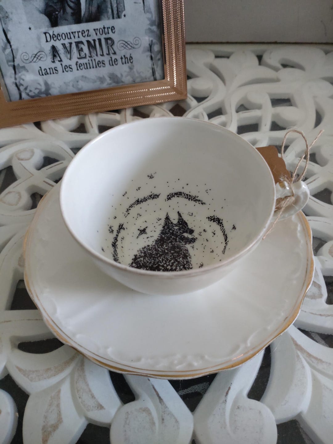 Divination Grim Tea Leaves, Tea Cup, You Have the Grim, World of Magic ...