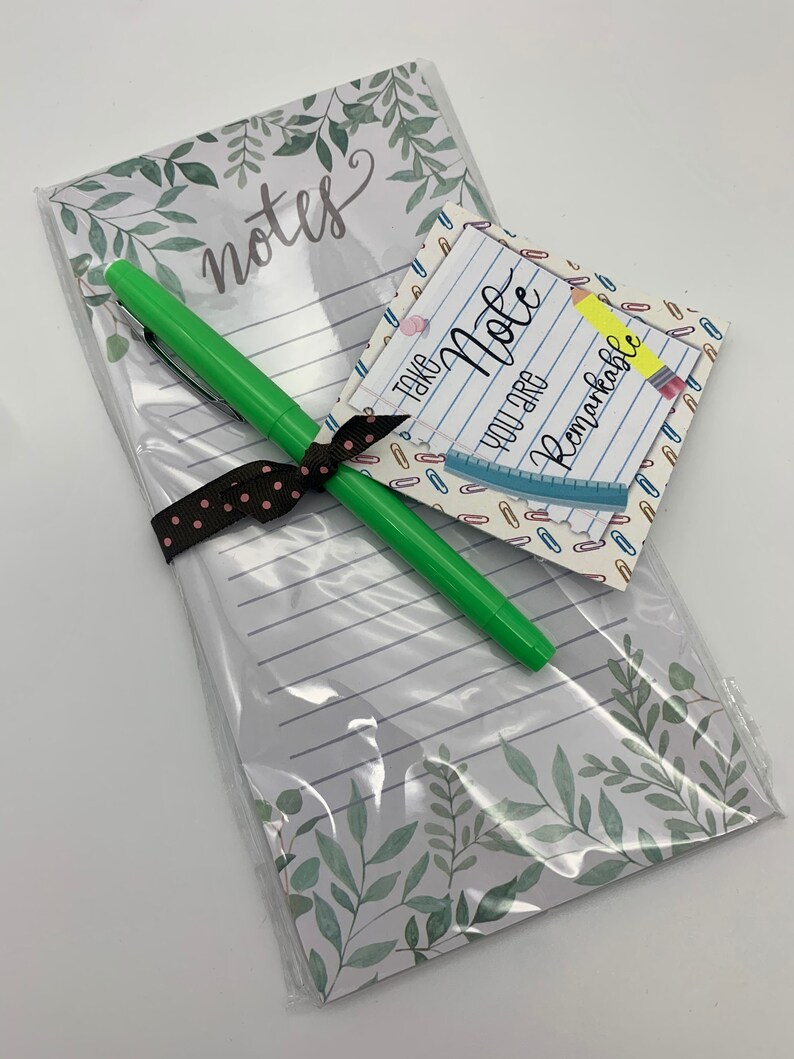 Take Note You Are Remarkable Teacher Appreciation Printable - Etsy