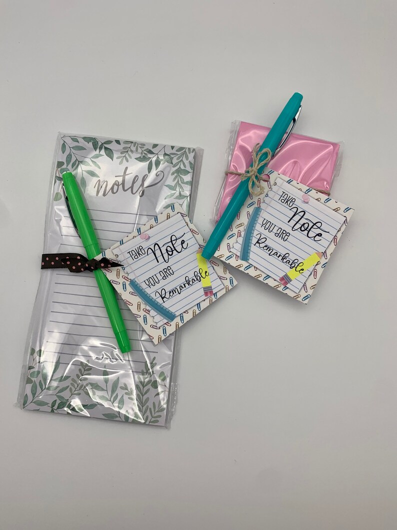 Take Note You Are Remarkable Teacher Appreciation Printable - Etsy