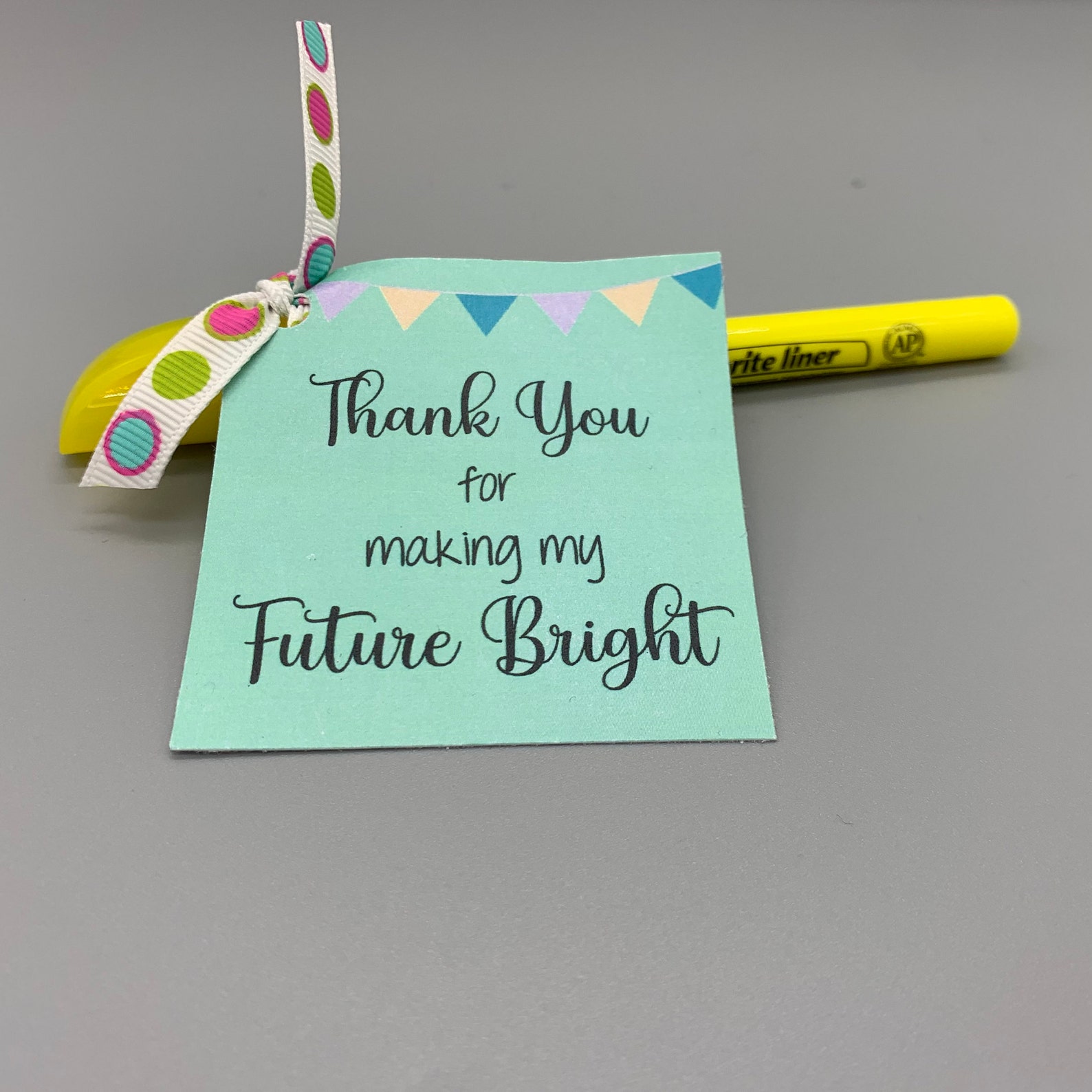 Thank You For Making My Future Bright Teacher Appreciation | Etsy