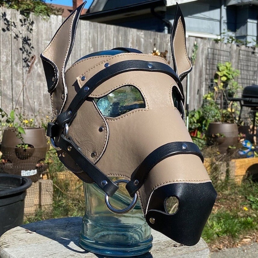 Full Leather Pony Hood in Color - Etsy
