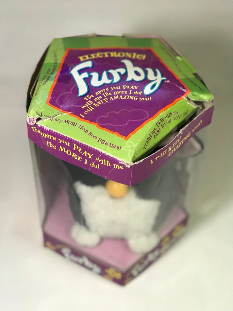 Original Rare Furby, First Edition NRFB in Box - Rare Vintage 1998 ...