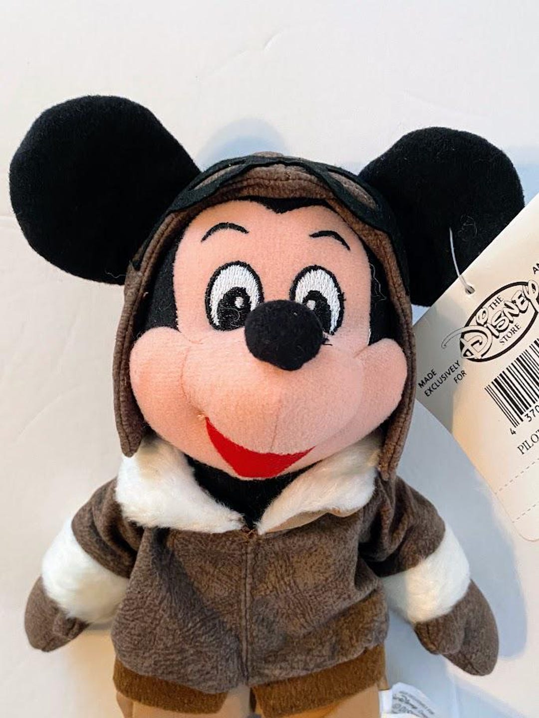 Mickey Mouse in Pilot Uniform Vintage Disney Plush Toy - Etsy
