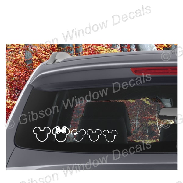Mickey Mouse Car Decal - Etsy Canada
