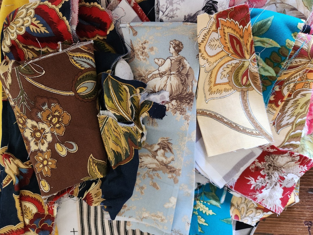 Cotton Polyester Fabric Scraps: Patchwork Quilting Appliques - Etsy