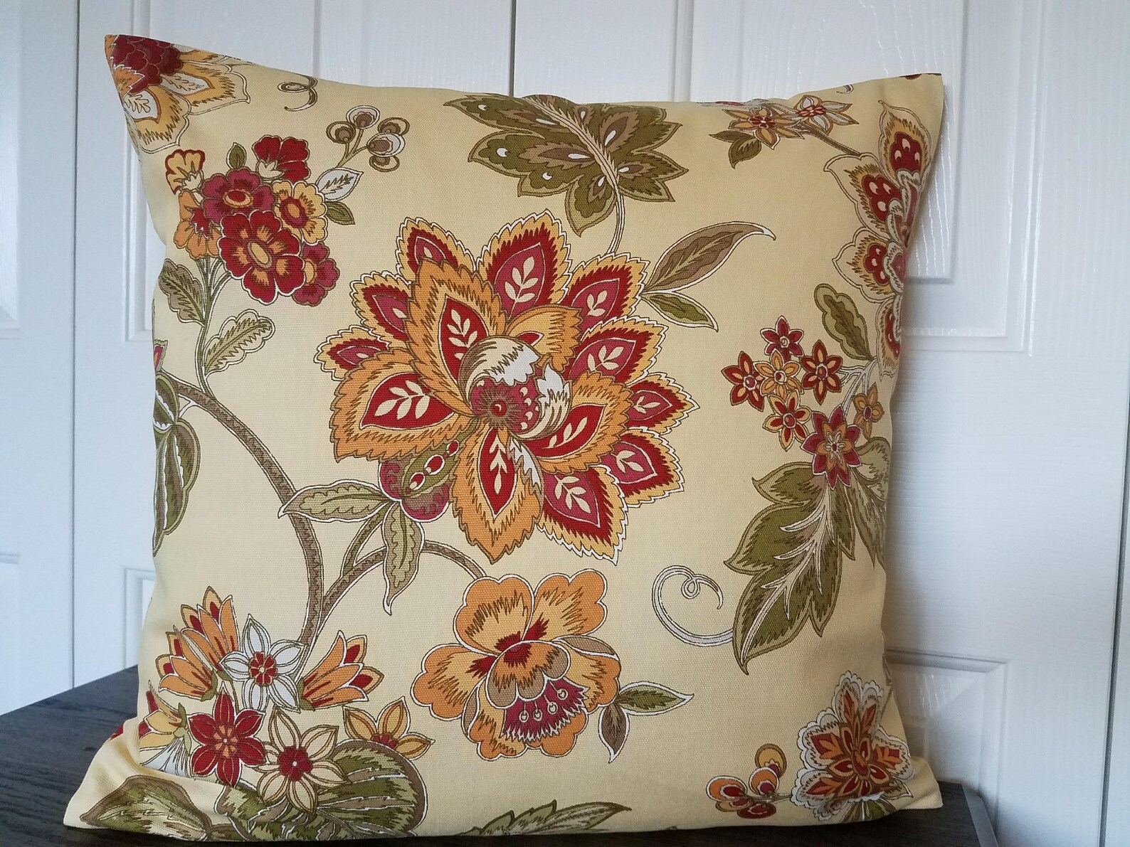 Floral Pillow Covers Cotton Pillow Covers Home Decor Floral - Etsy