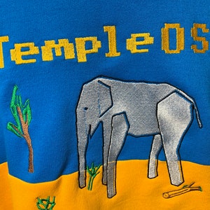 Cut&sew Templeos Realistic Elephant Hoodie - Etsy