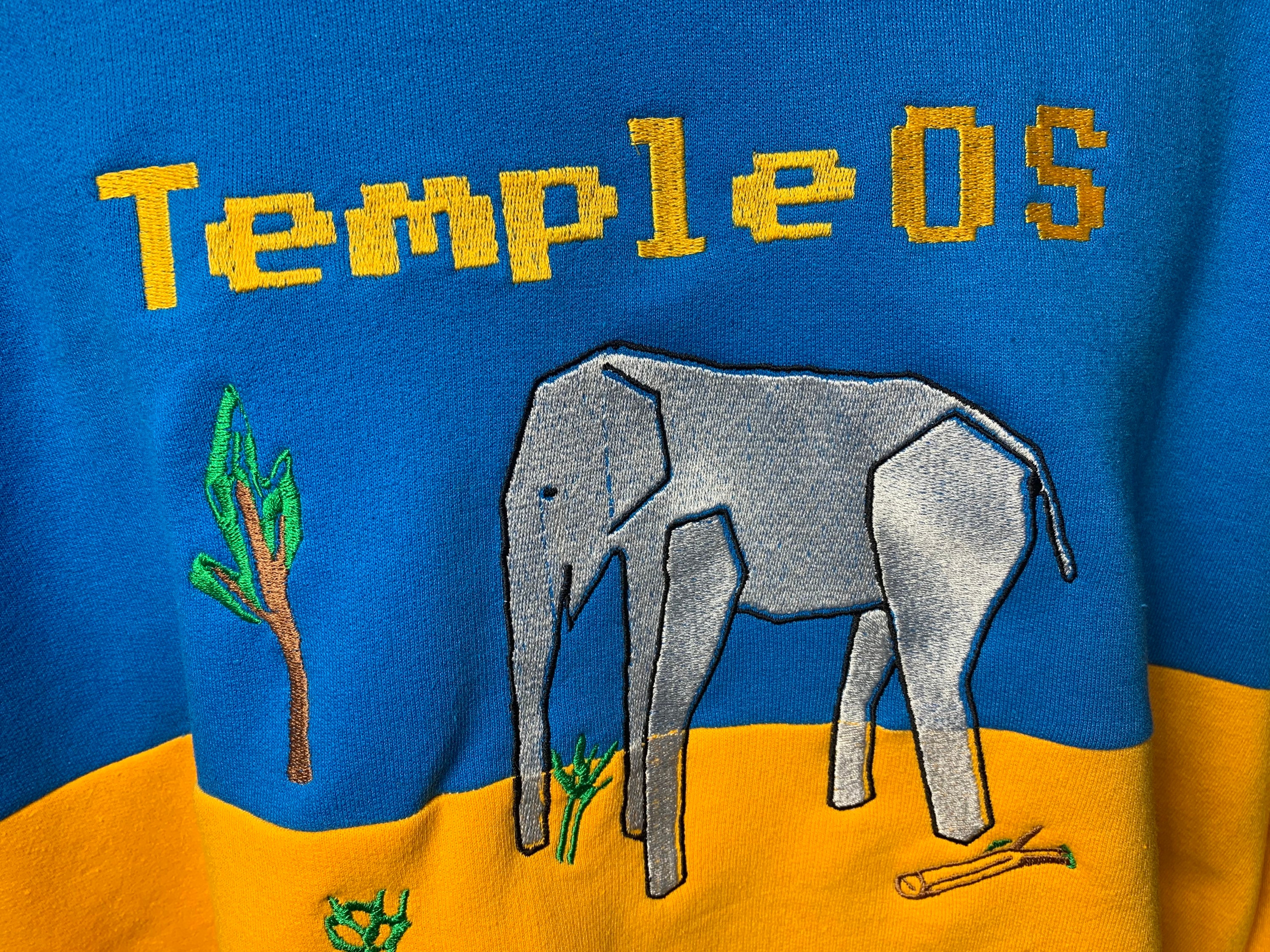 Cut&sew Templeos Realistic Elephant Hoodie - Etsy