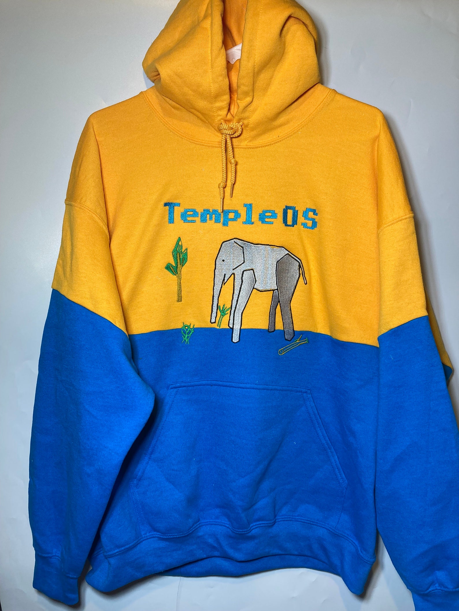 Cut&sew Templeos Realistic Elephant Hoodie V2 - Etsy