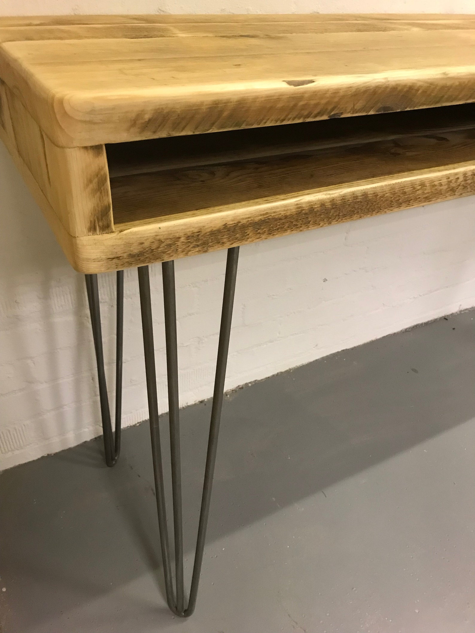 Rustic Industrial DJ Deck Stand / Media Unit Constructed From - Etsy UK