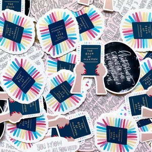 Waterproof Book of Mormon Sticker | Etsy