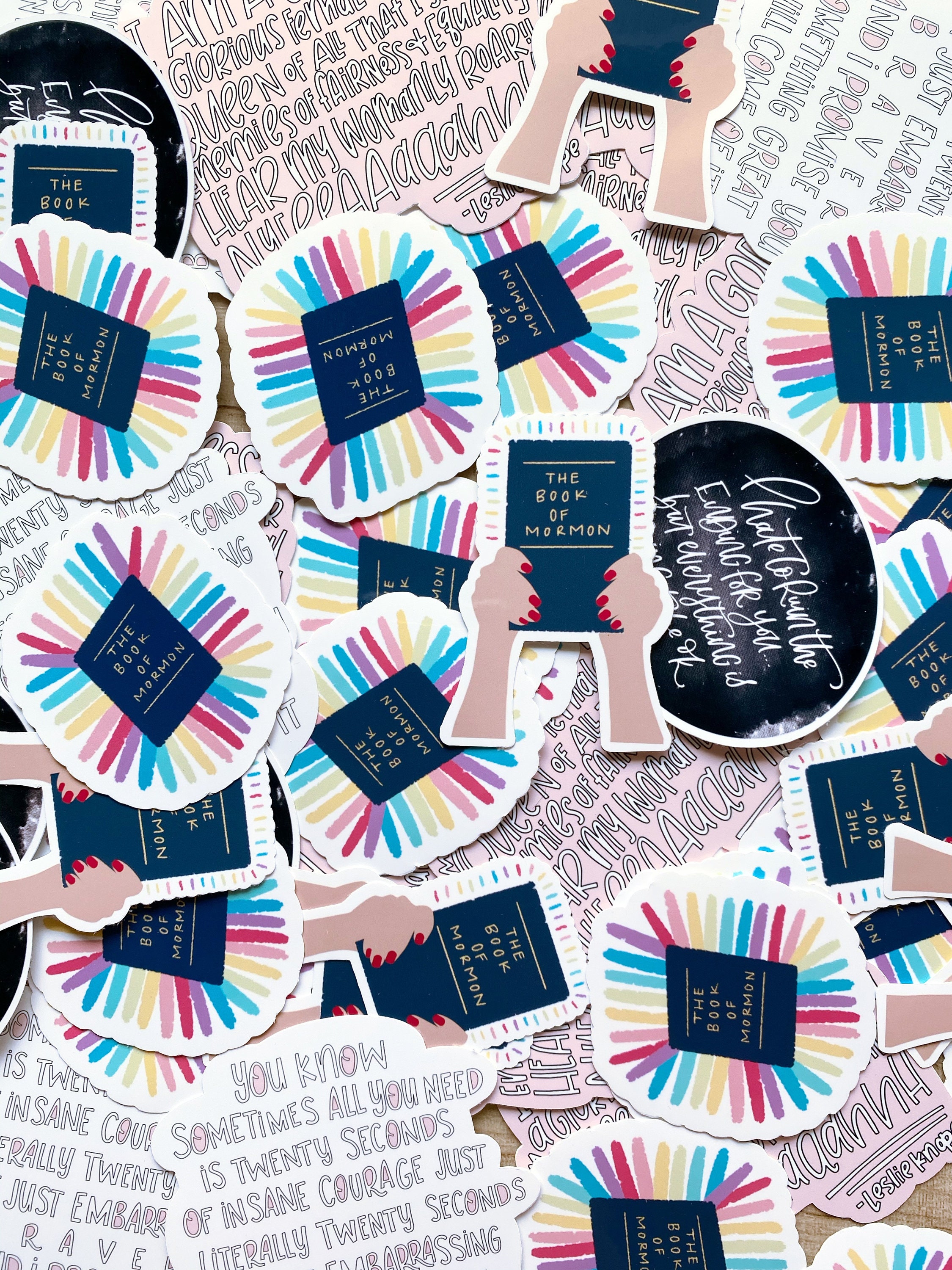 Waterproof Book of Mormon Sticker - Etsy