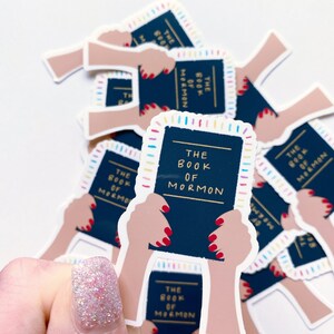 Waterproof Book of Mormon Sticker - Etsy