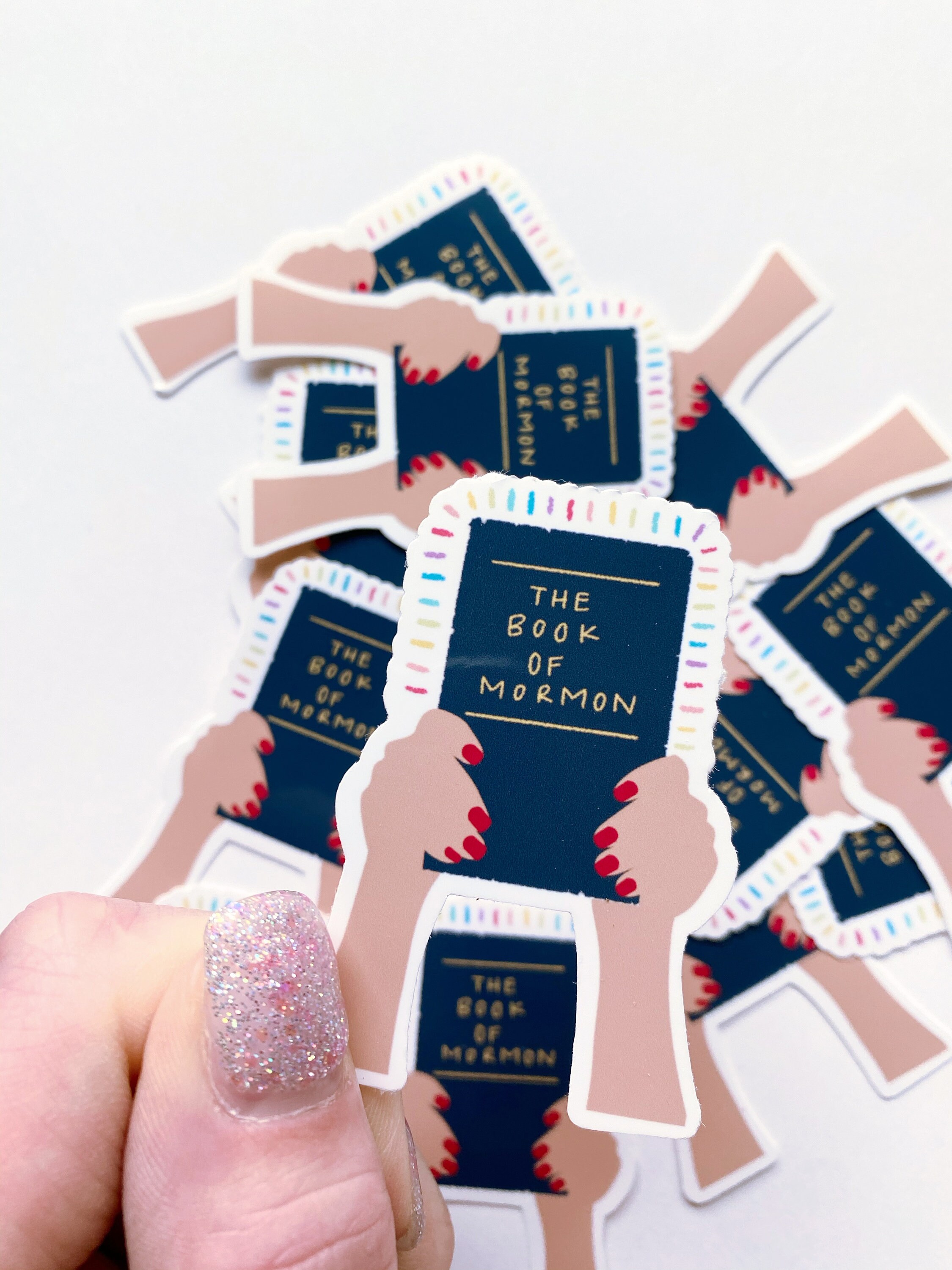 Waterproof Book of Mormon Sticker - Etsy