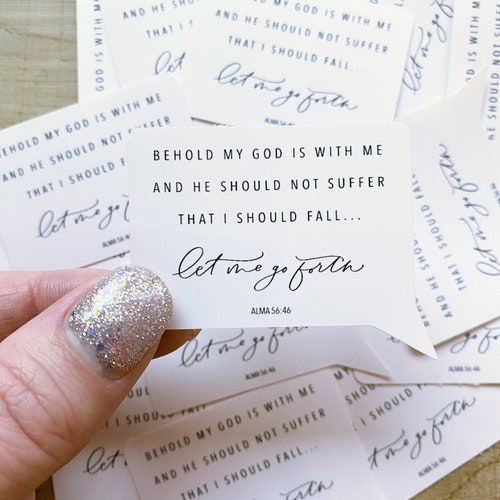 1 Nephi Book of Mormon Scripture Sticker - Etsy