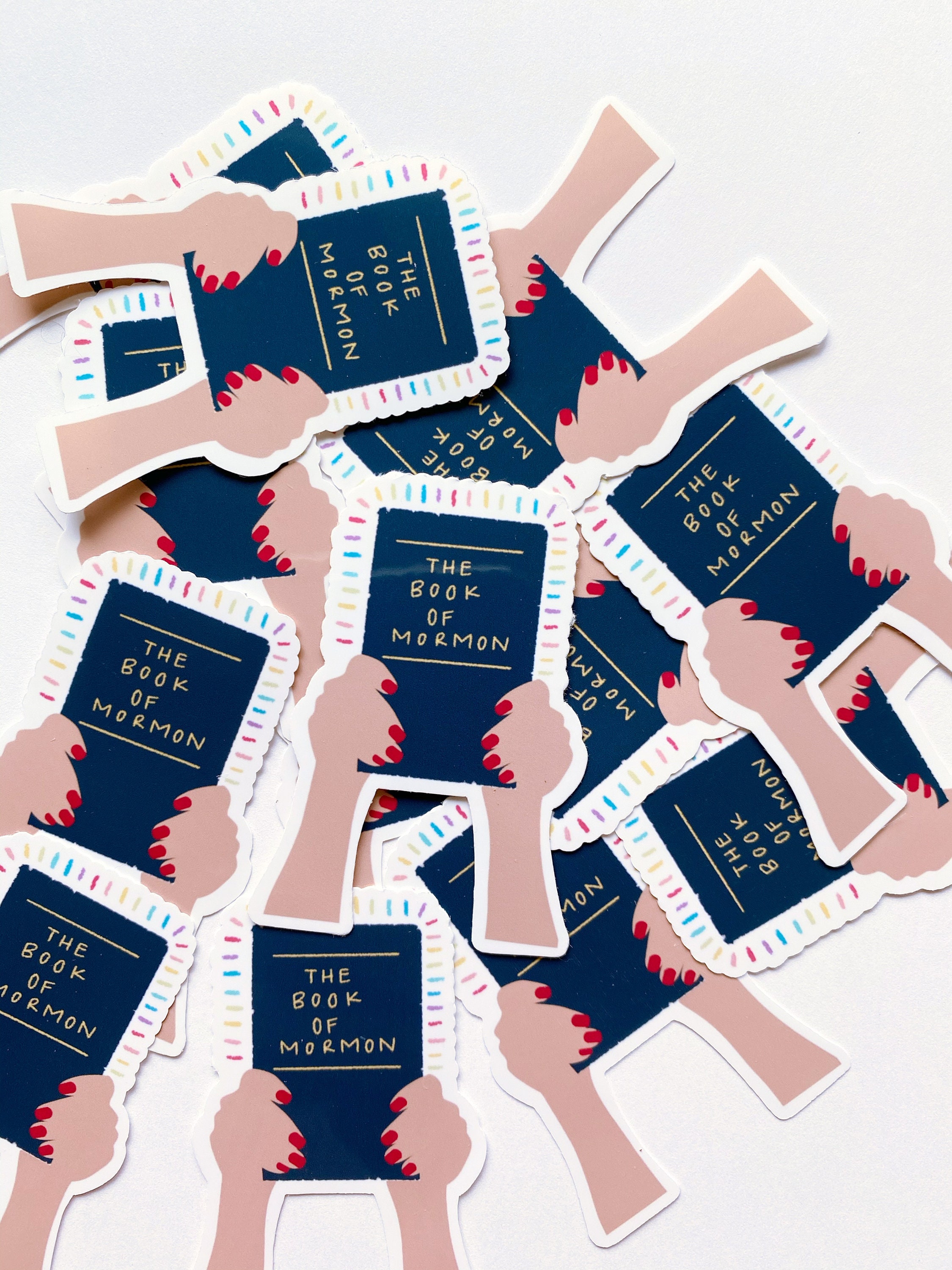 Waterproof Book of Mormon Sticker - Etsy