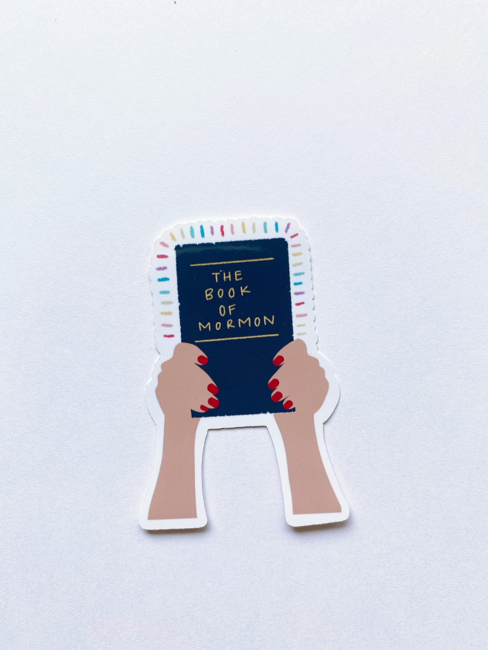Waterproof Book of Mormon Sticker - Etsy