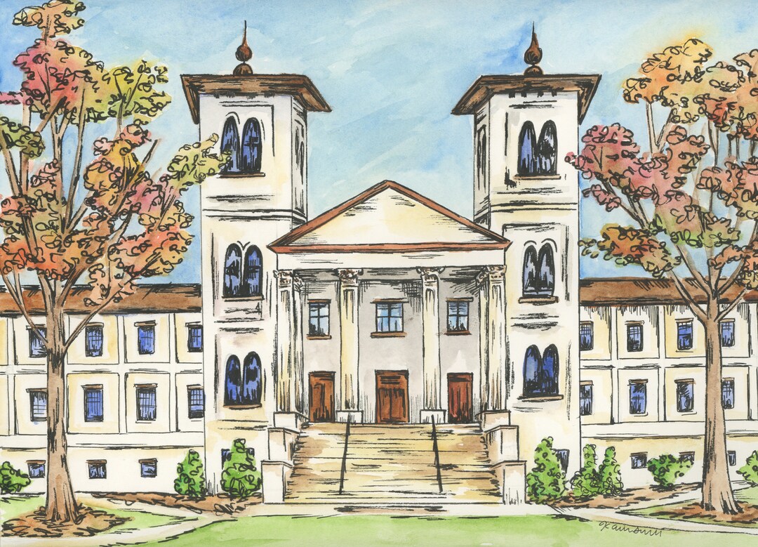 Wofford Print - Etsy