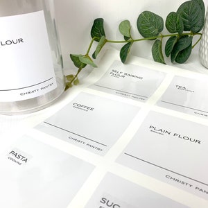 Personalised Labels, Custom White Label Collection Bathroom/kitchen ...