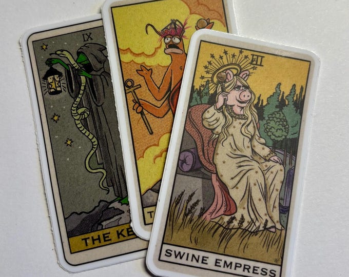 Rainbow Connection Tarot - Major Arcana Only - Muppets Inspired Tarot ...